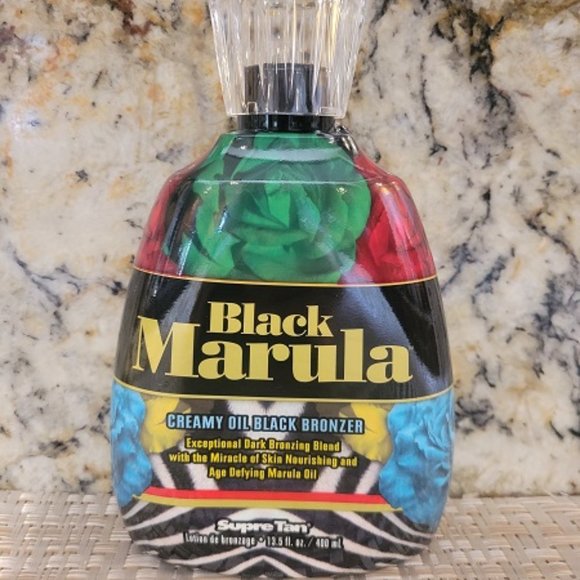 Supre Tan | Skincare | Supre Tan Black Marula Creamy Oil Black Bronzer ...